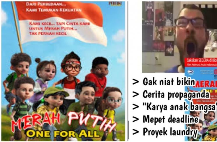 Film Animasi Merah Putih One For All Diledek Netizen: Kayak Tugas PPKn ...